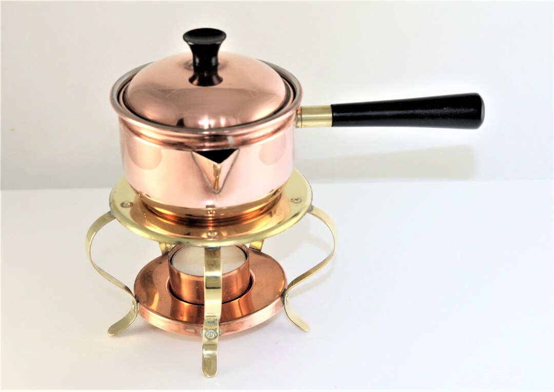 Vintage Brass/copper Butterpan Combination - Etsy