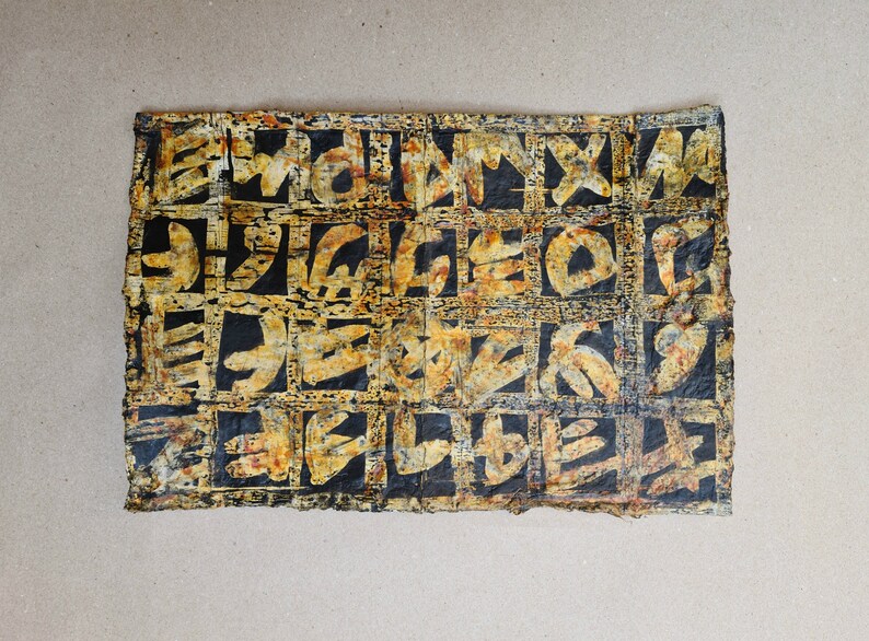 Proto-hebrew Alphabet - Etsy