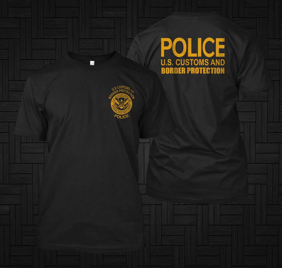 US Police Customs and Border Protection Homeland Security Shirt - Etsy