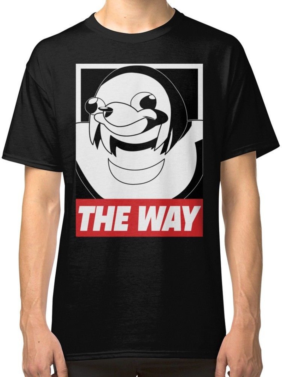 Ugandan Knuckles THE WAY Mens Black Tshirt Size S M L XL 2XL - Etsy