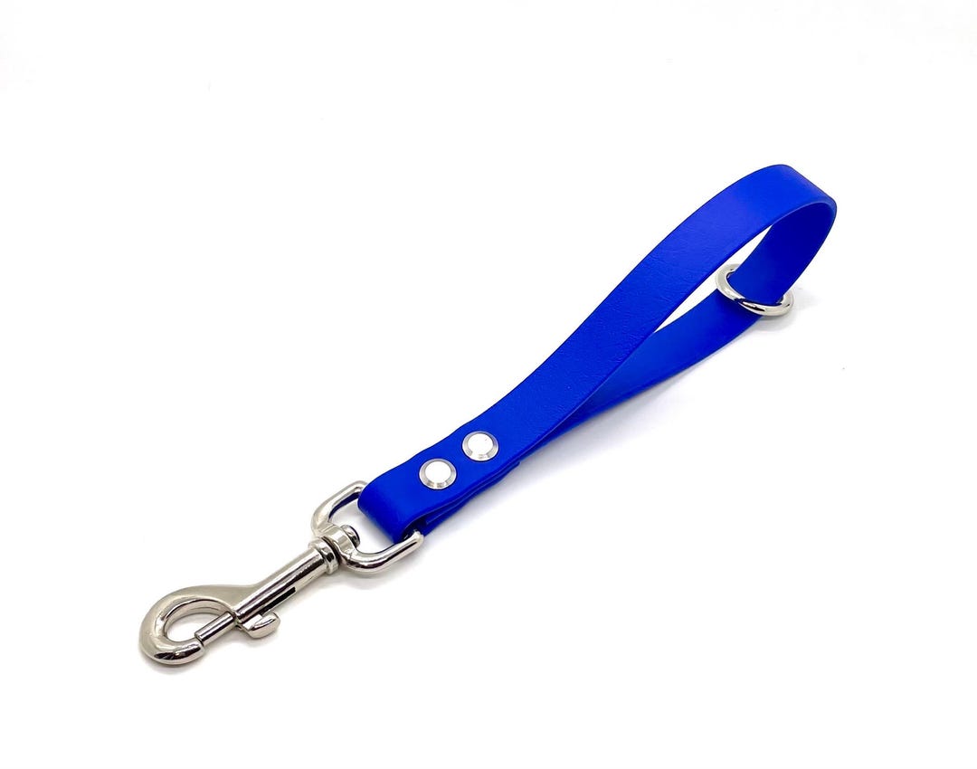3/4” Royal Blue Biothane® 10” Traffic Lead W/ O-ring - Biothane Grap ...