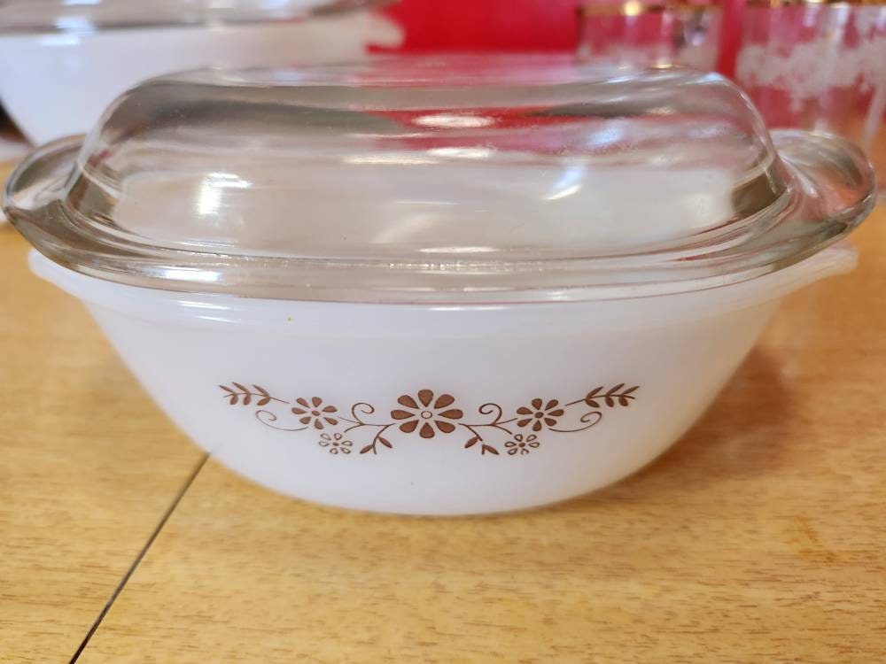 Vintage 1960s Dynaware Pyr-o-rey Teracrisa Casserole Dish - Etsy