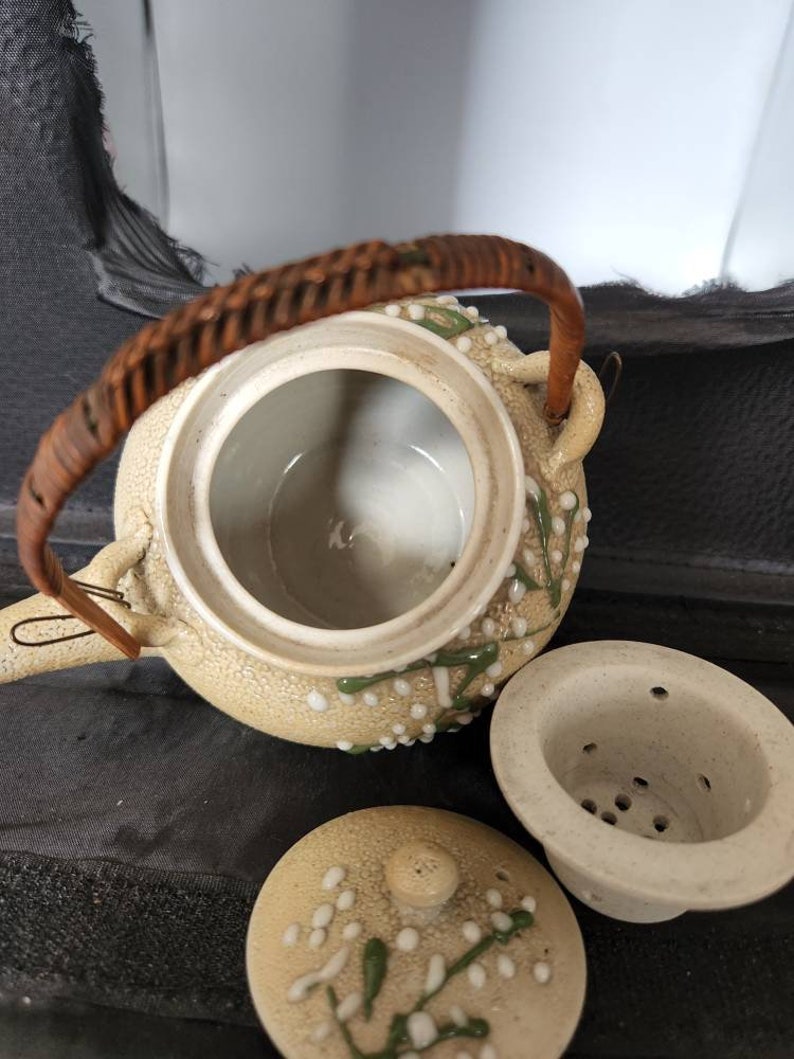 Japanese Meiji Period Shark Skin Moriage Teapot 1893-1910 - Etsy