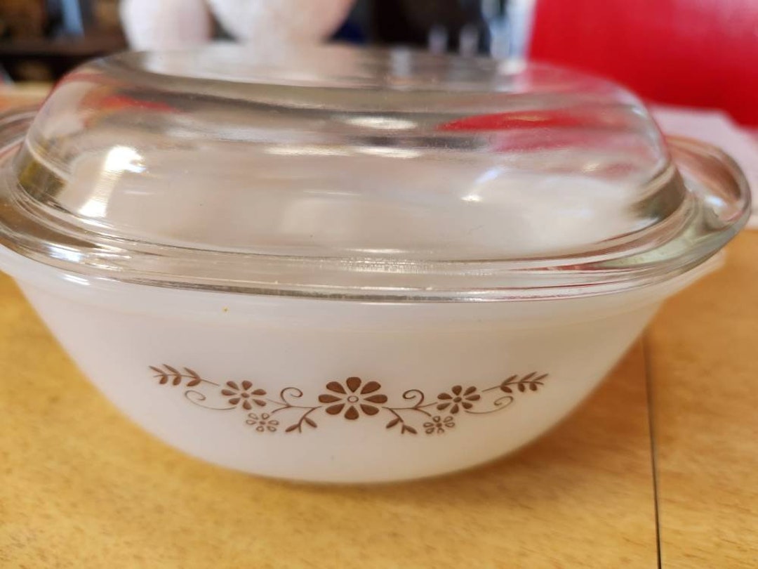 Vintage 1960s Dynaware Pyr-o-rey Teracrisa Casserole Dish - Etsy