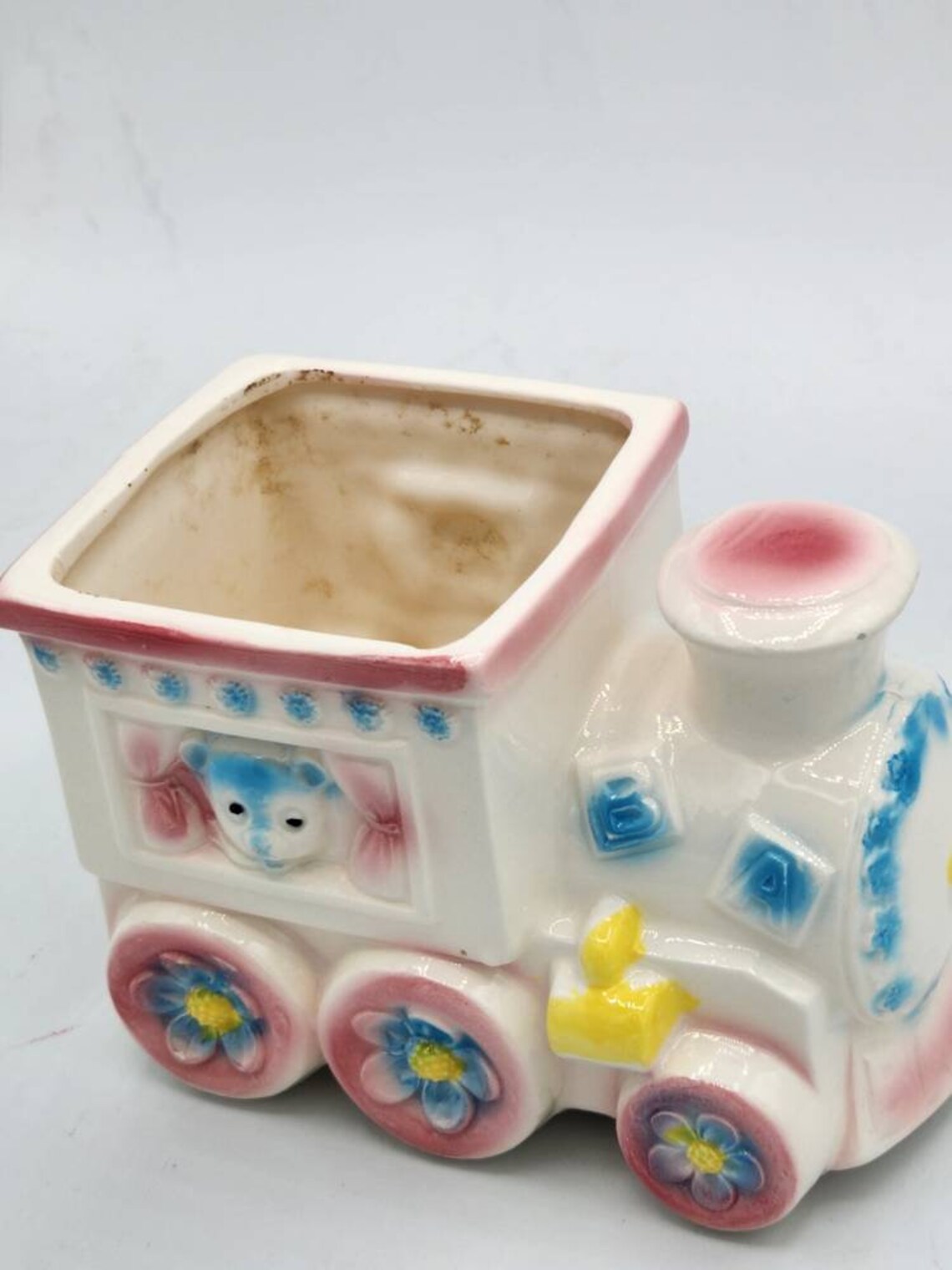 Vintage Relpo Baby Engine Planter - Etsy