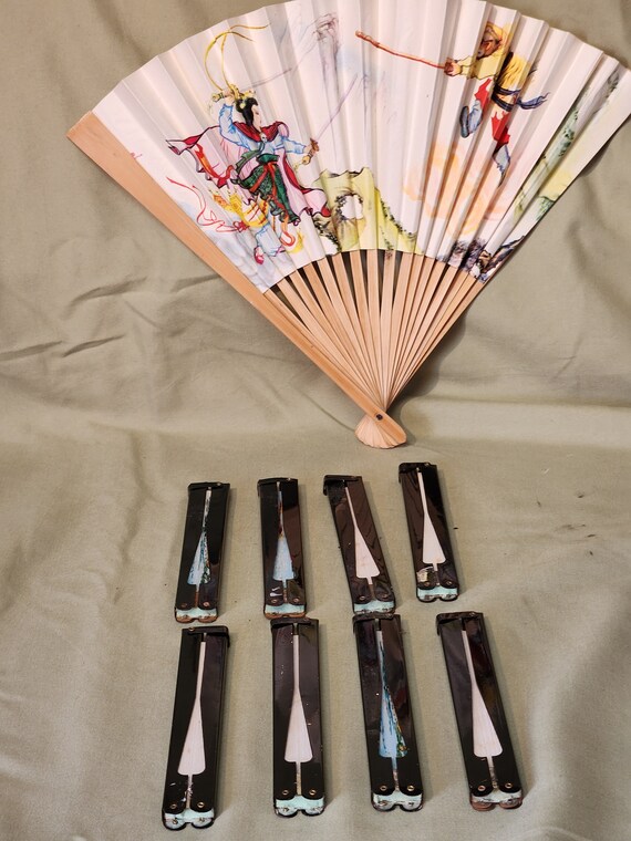 Vintage Chinese Hand Fans - Gem