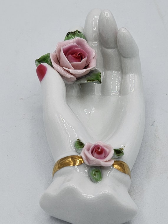 vintage lefton porcelain hand - Gem vintage lefton porcelain hand - Gem