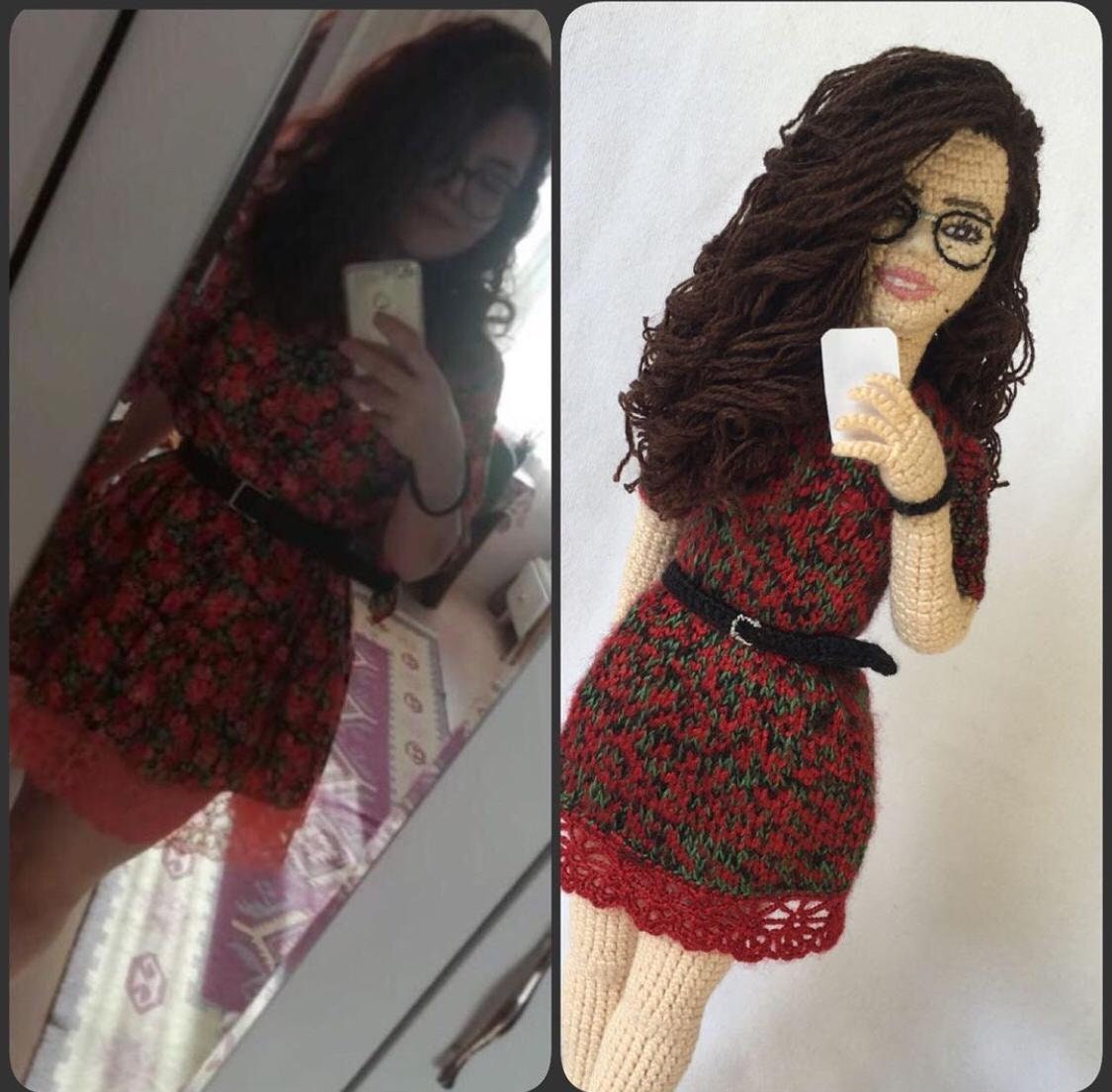 Personalized Doll Based on Picture, Selfie Doll, Likeness, Cloth Doll ...