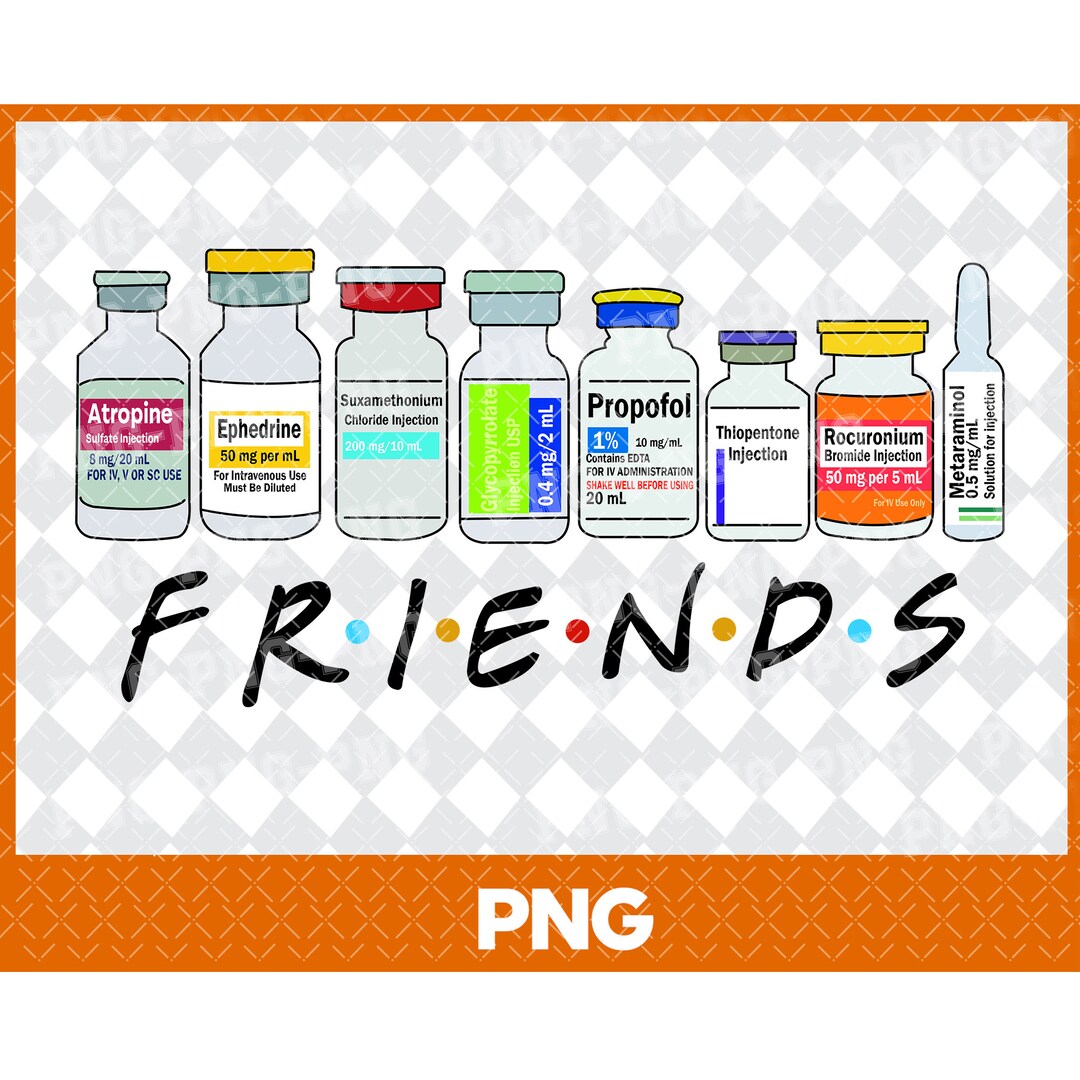 Nurse Friends ICU Propofol Png, Friends Nurse Png, Crna ICU Critical ...