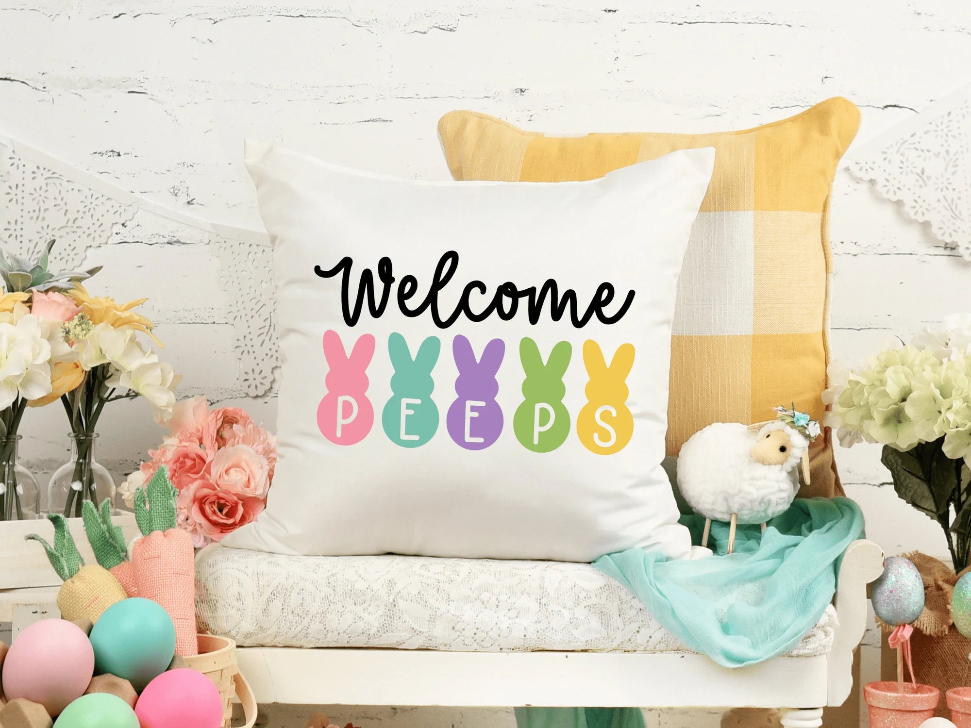 Easter Peeps Svg, Kids Easter Svg, Easter Bunny Svg, Easter Bundle Svg ...