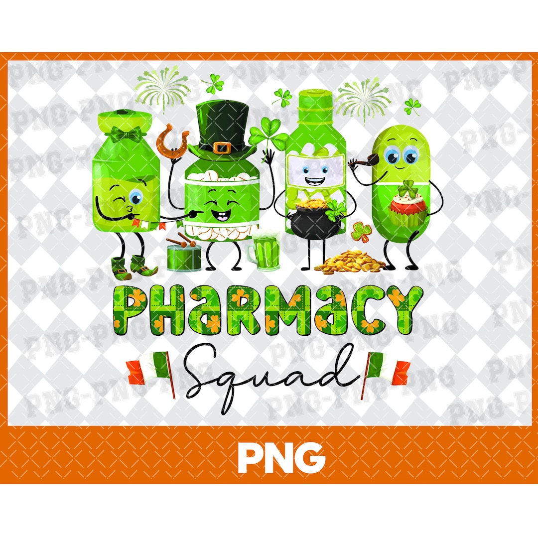 Easter Pharmacy Squad Png, Pharmacy Squad Easter Png, Easter Pharmacy ...