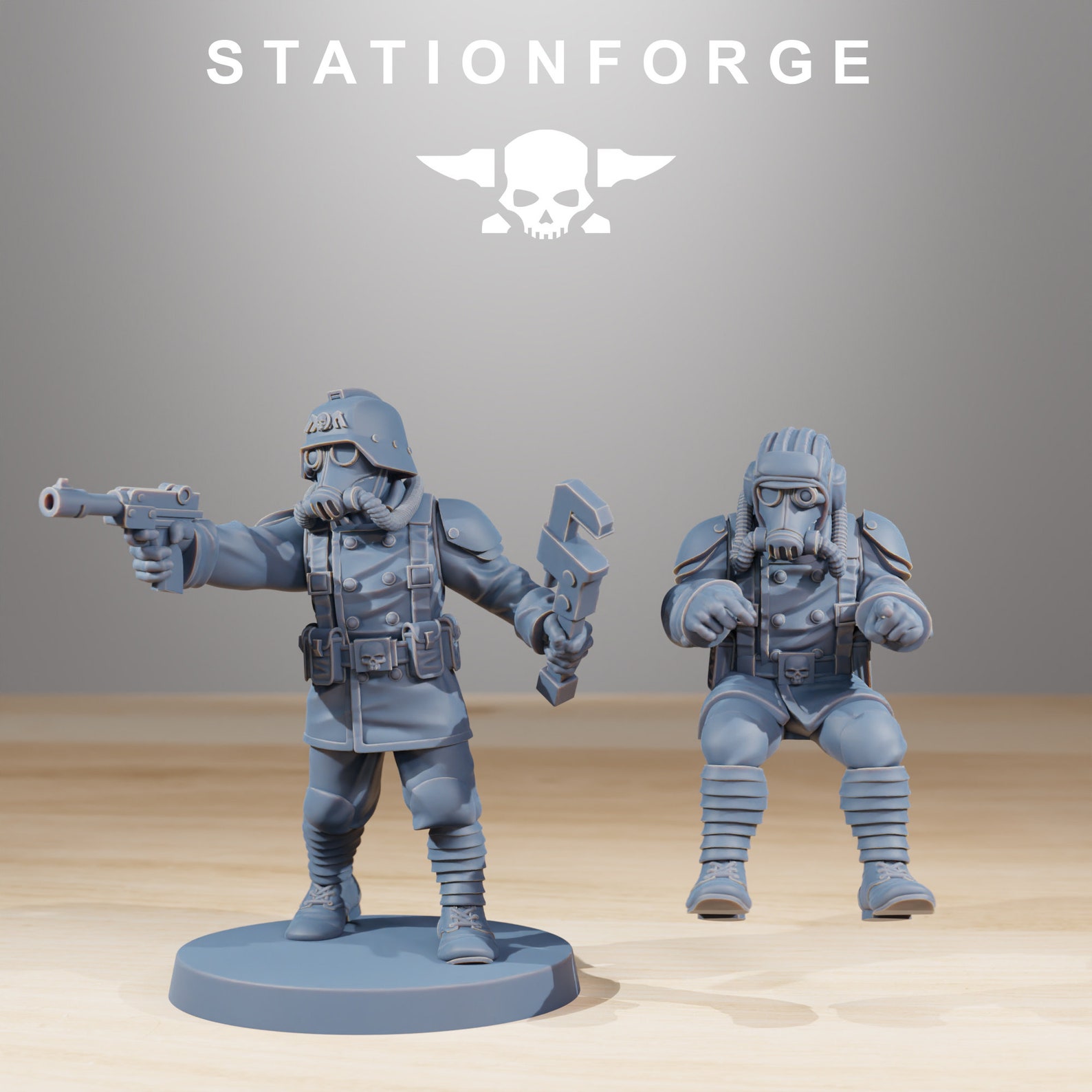 Grimguard: Walker - 2 Models - Station Forge - Etsy