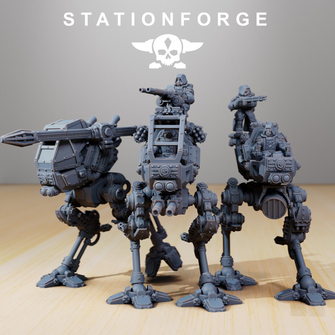Scavenger: Scout Walker - 3 Models - Station Forge - Etsy