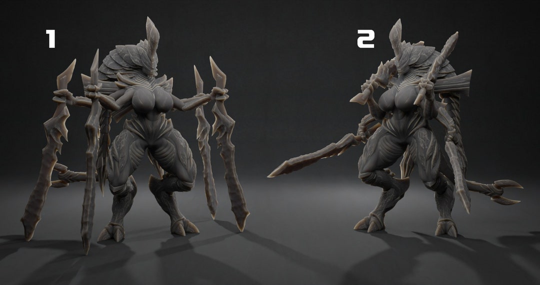 Hive Lord Queen 2 Model Options Mad's Minis - Etsy