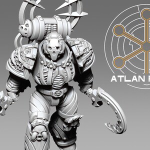 Manus Mortis Digitorum - Squad of 5 - Atlan Forge - Etsy