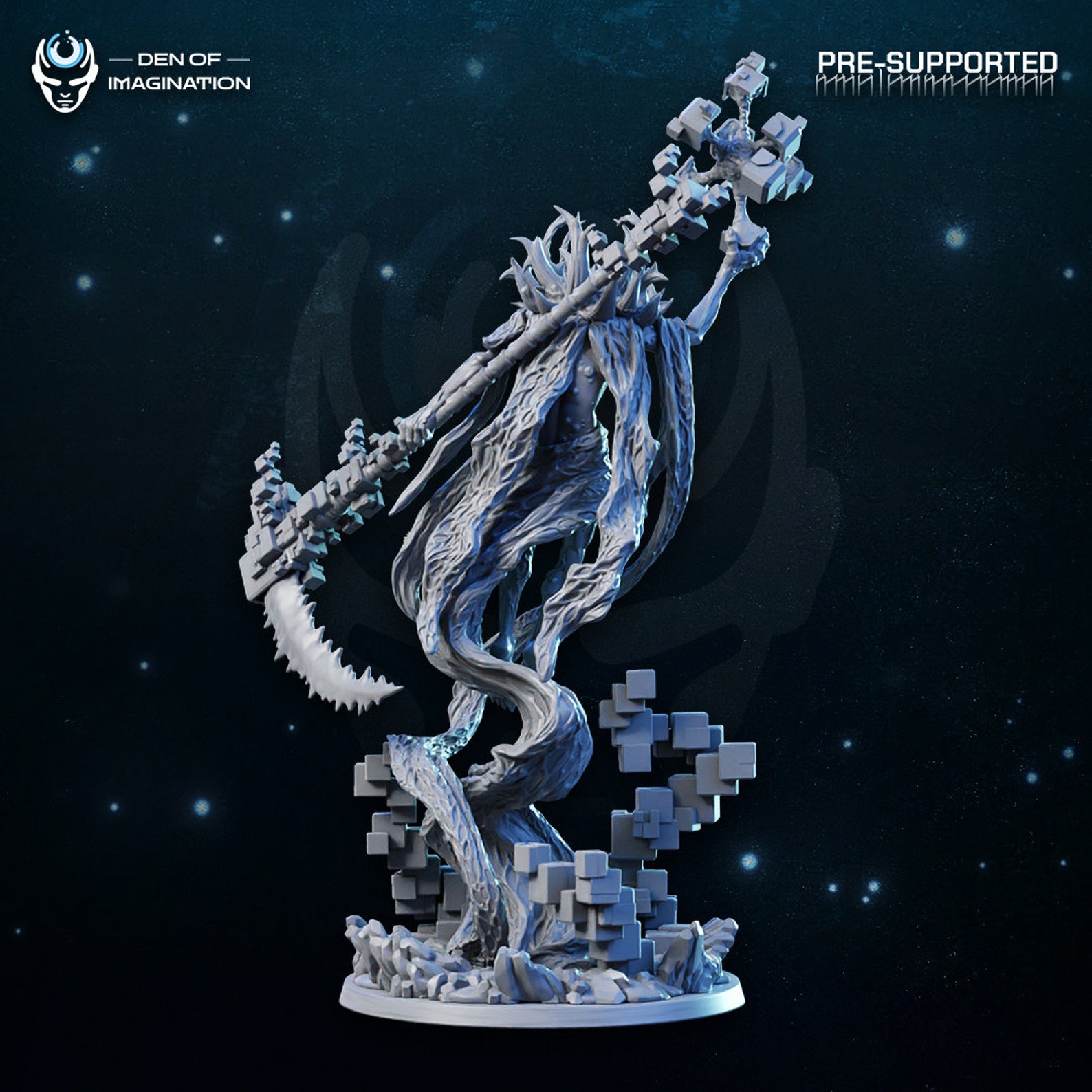 Void Avatar - Shard - Single Model - Den of Imagination - Etsy