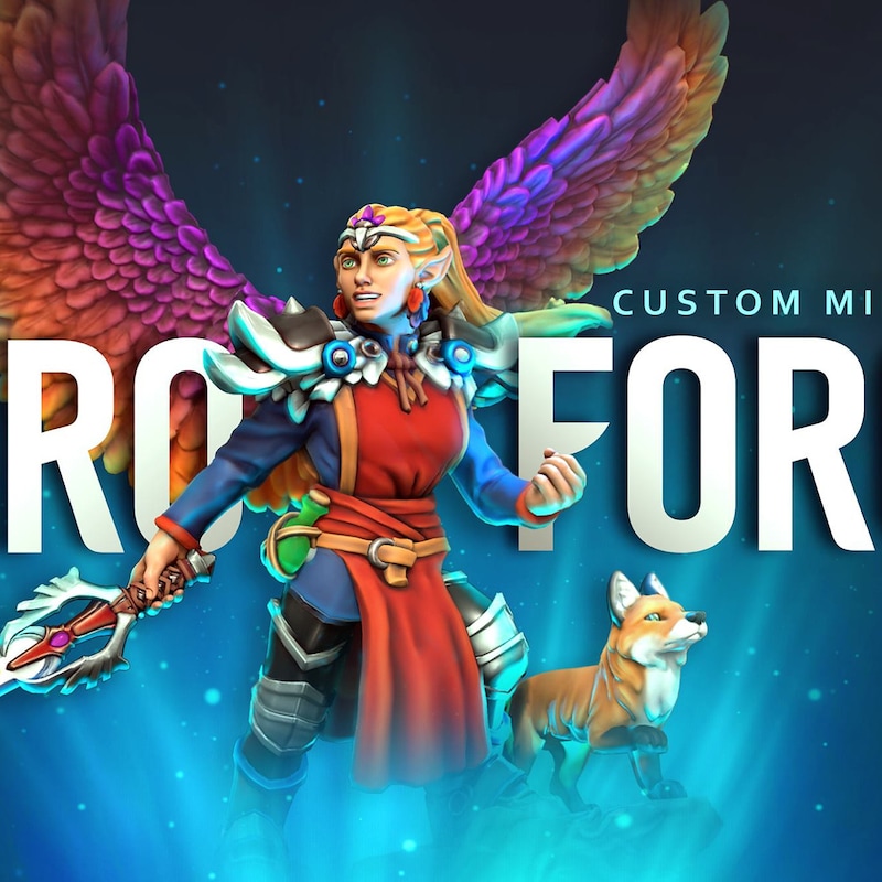 Print Heroforge Mini - Etsy