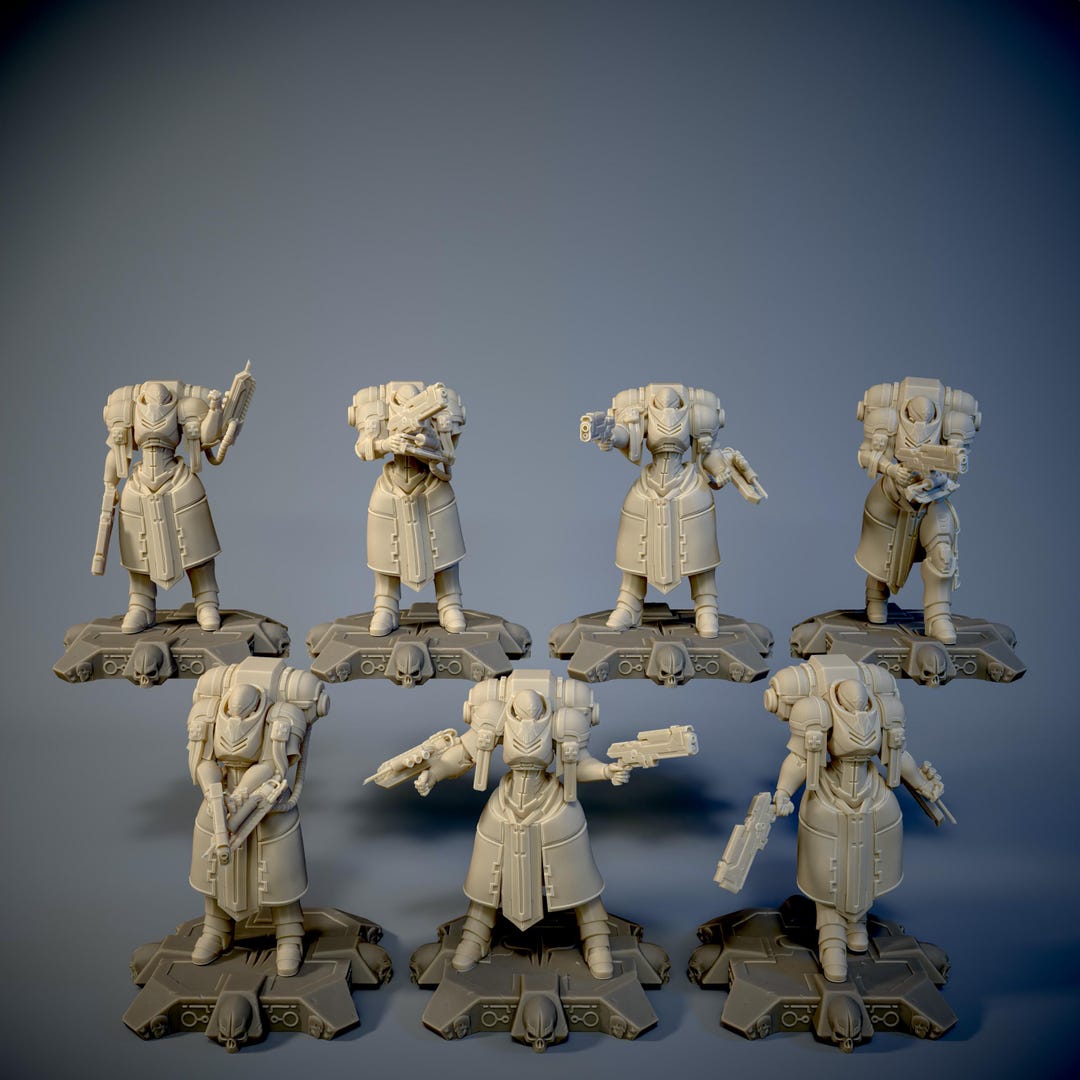 Medic - 7 Models - Mad's Minis - Etsy