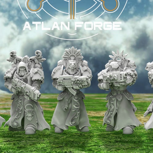 Asgardian Einerjar Set of 5 Atlan Forge - Etsy