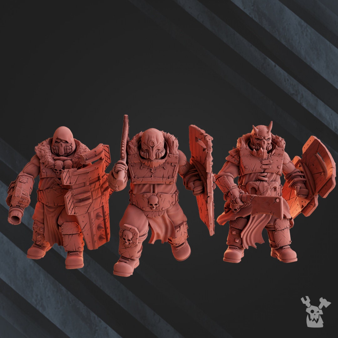 Vulture Ogres - 3 Models - 6 Models - Dakkadakka - Etsy