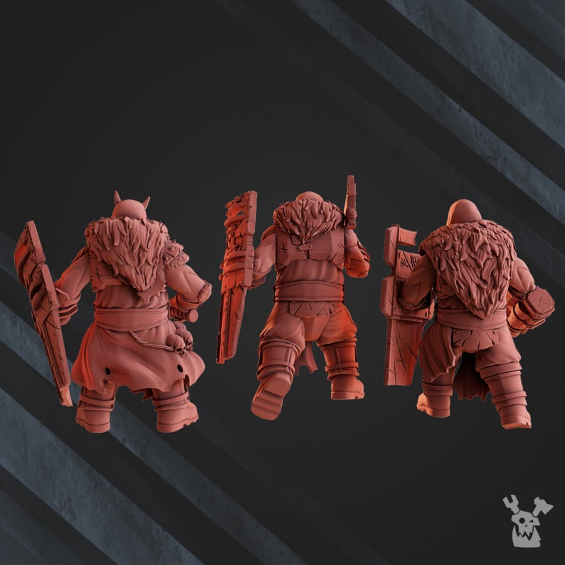 Vulture Ogres 3 Models 6 Models Dakkadakka - Etsy