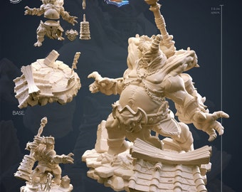 Four Armed Troll - Etsy