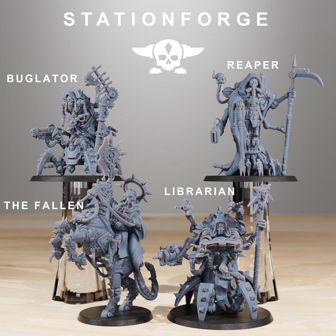 Scavenger: Leaders - 4 Models - Station Forge - Etsy Australia