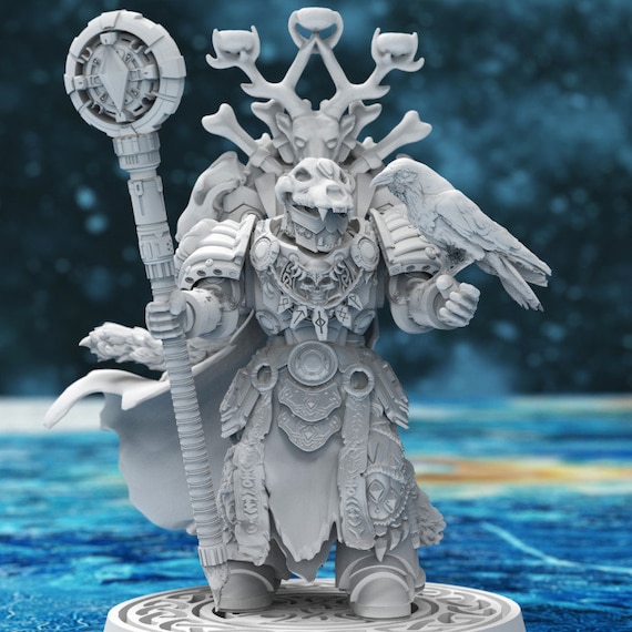 Asgardian Storm Priest Single Model 3 Models Atlan Forge - Etsy