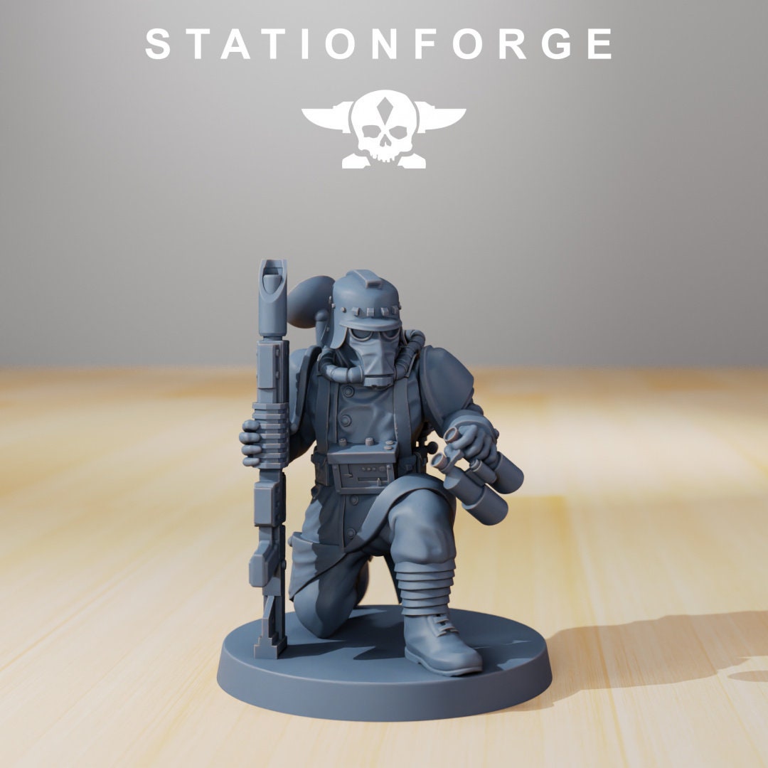 Grimguard: Supporters 6 Models Station Forge - Etsy