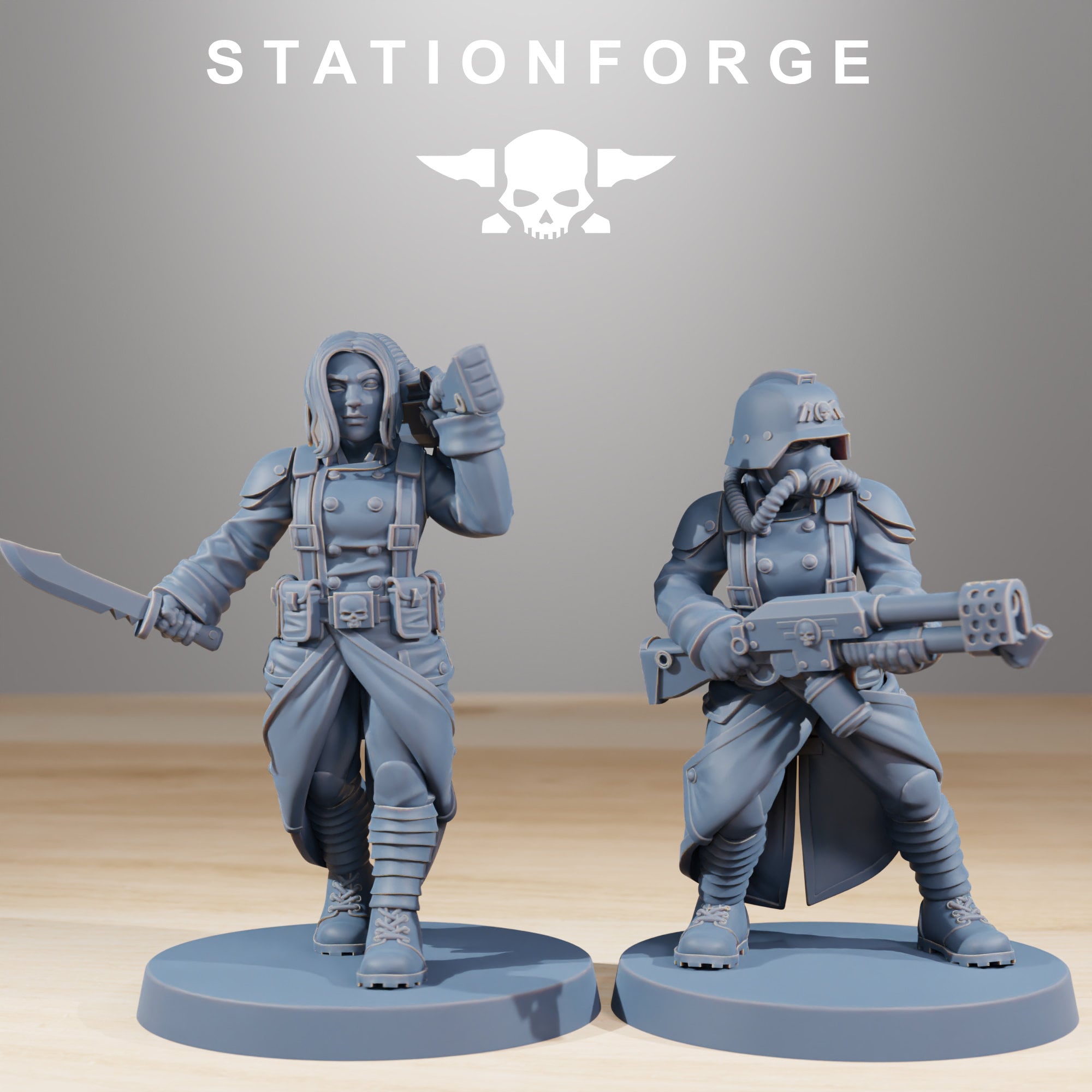 Grimguard: Sisters of War - 10 Models - Station Forge - Etsy