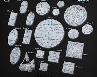 Rpg Miniatures Bases - Etsy Australia