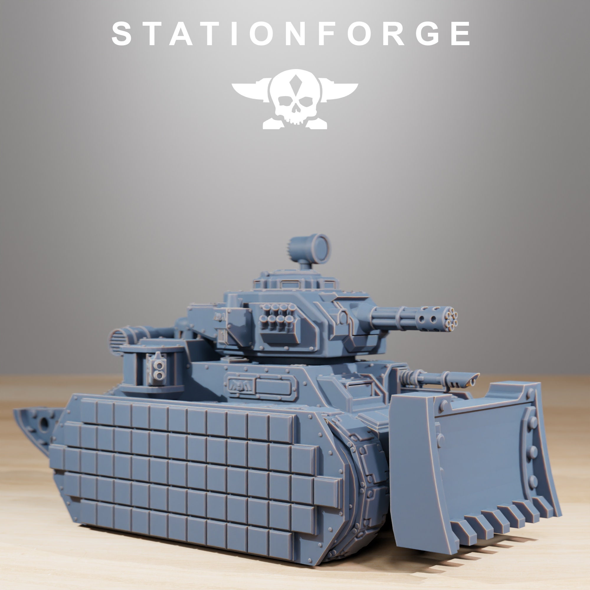 Grimguard: Light Tank - 1 Tank and 3 Models - Station Forge - Etsy ...