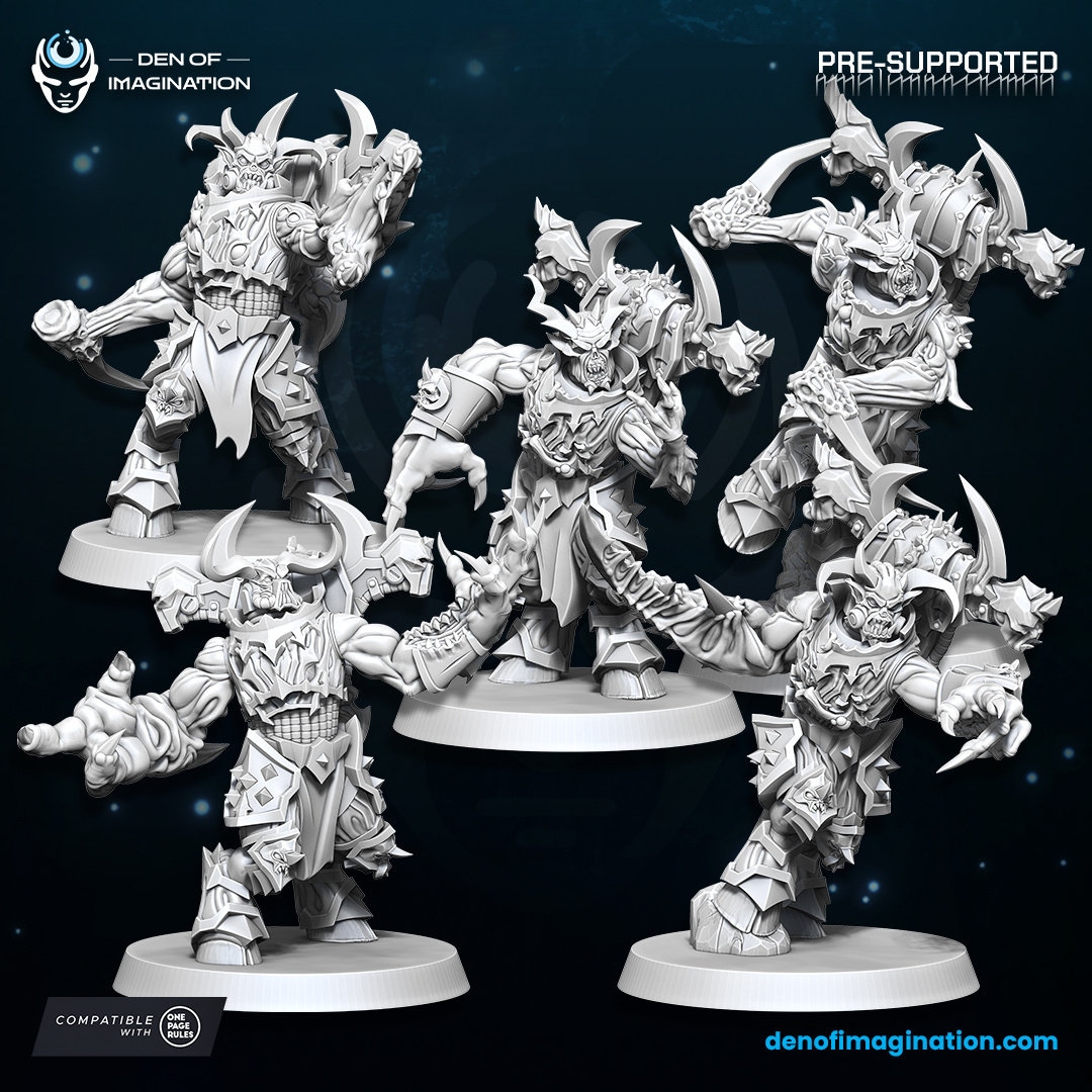 Chaos: Haunted Gladiators - Terminaly Chaotic - 5 Models - Den of ...