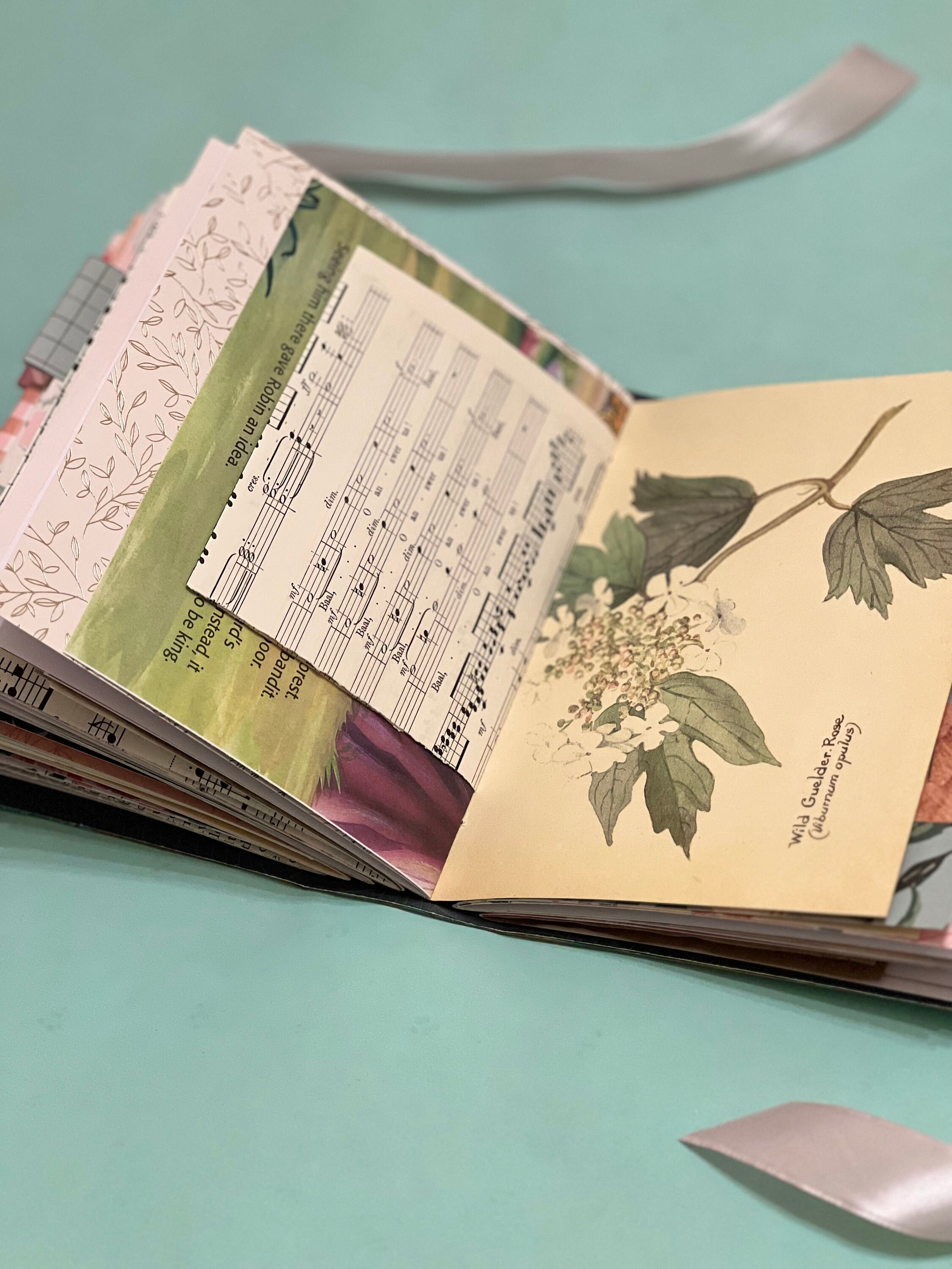 Handmade Junk Journal | Floral Junk Journal | Edith Holden Junk Journal ...