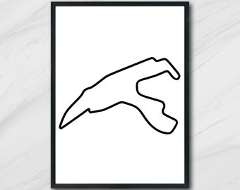 Spa Track Print - Etsy