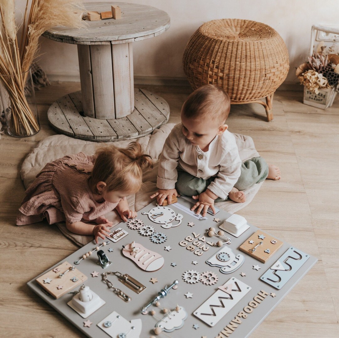 Montessori Busyboard,custom Busy Board for Baby,birthday Present for ...