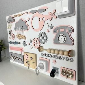 Toddler Educational Busy Board Fidget Board Montessori Busy - Etsy