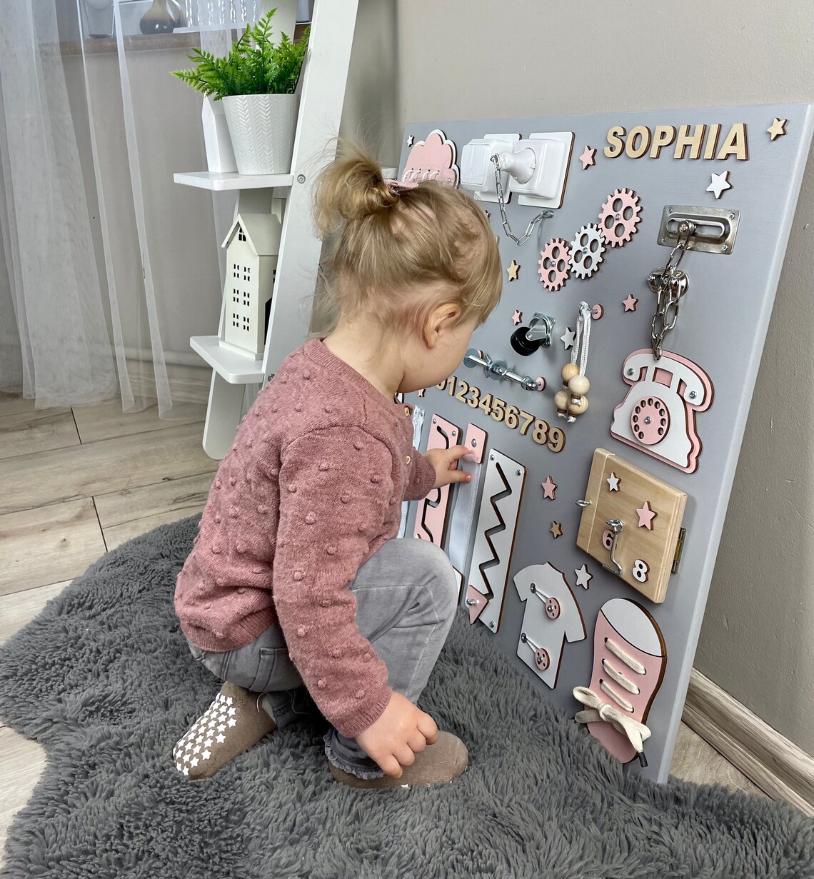 Activity board for toddlerBusy board Fast Shipping fidget | Etsy