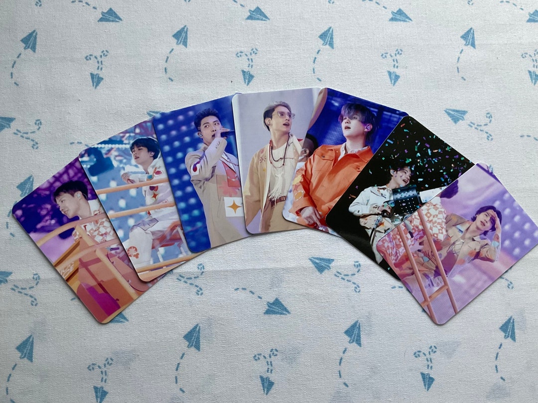 BTS Photocards PTD on Stage Photo Sketch 2 Kpop Selca Cards BTS Album ...
