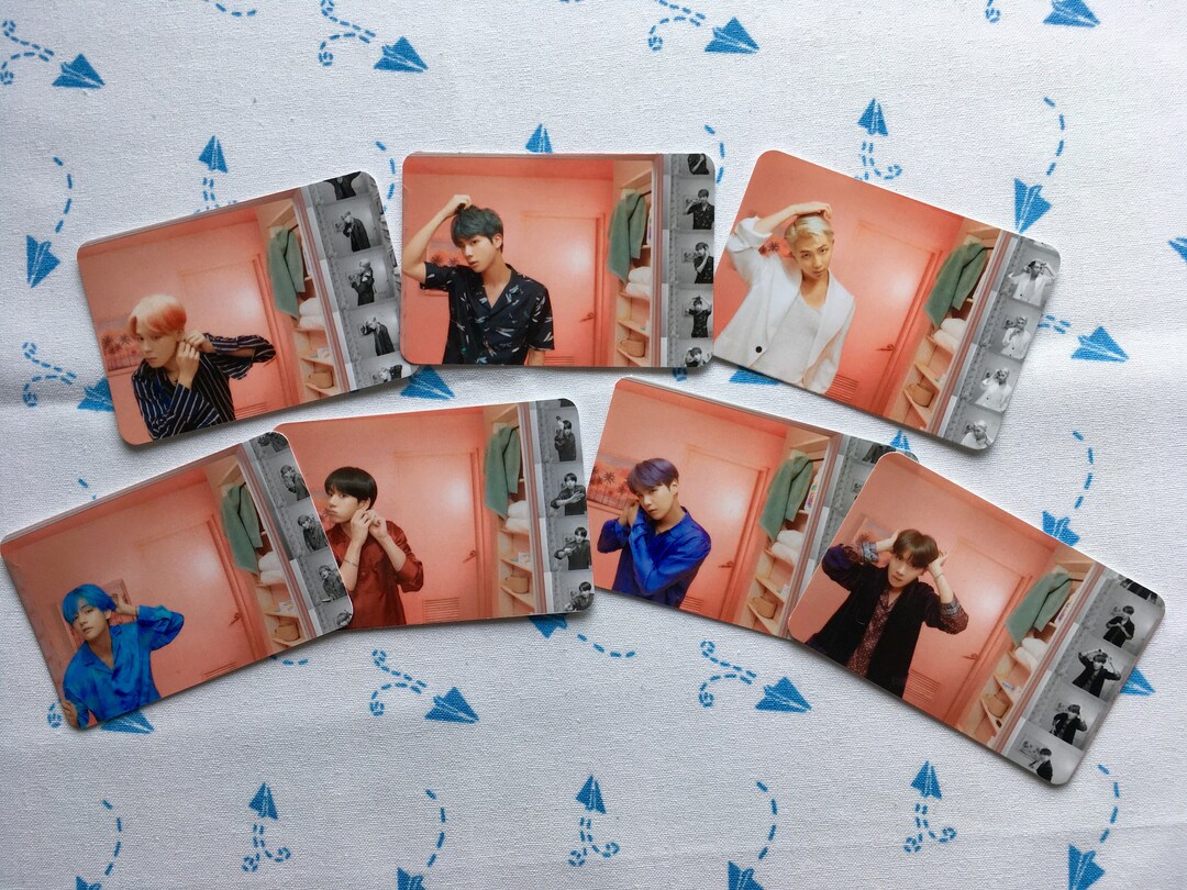 BTS Photocards Map of the Soul Persona Version 2 Kpop Selca Cards BTS ...