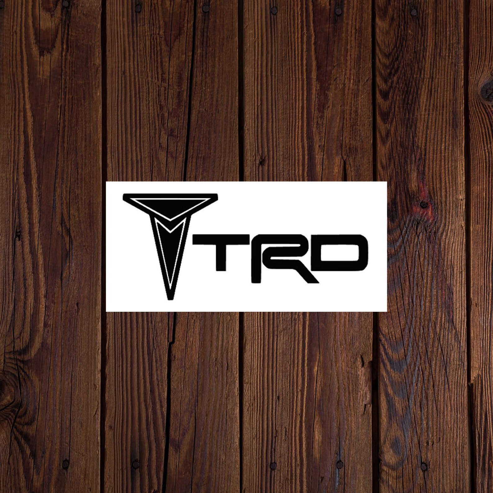 TRD Sticker Toyota Sticker for Car Bumper Sticker Toyota Car - Etsy