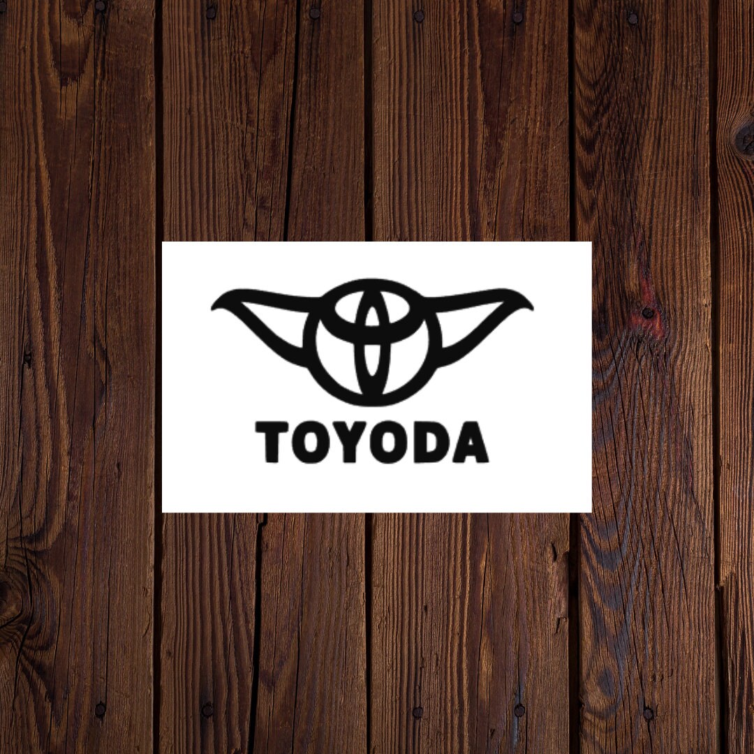 Toyoda Sticker Toyota Car Vinyl Decal Sticker TRD Japanese Toyota TEQ ...