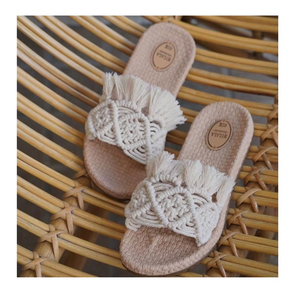 Macrame Sandals - Etsy