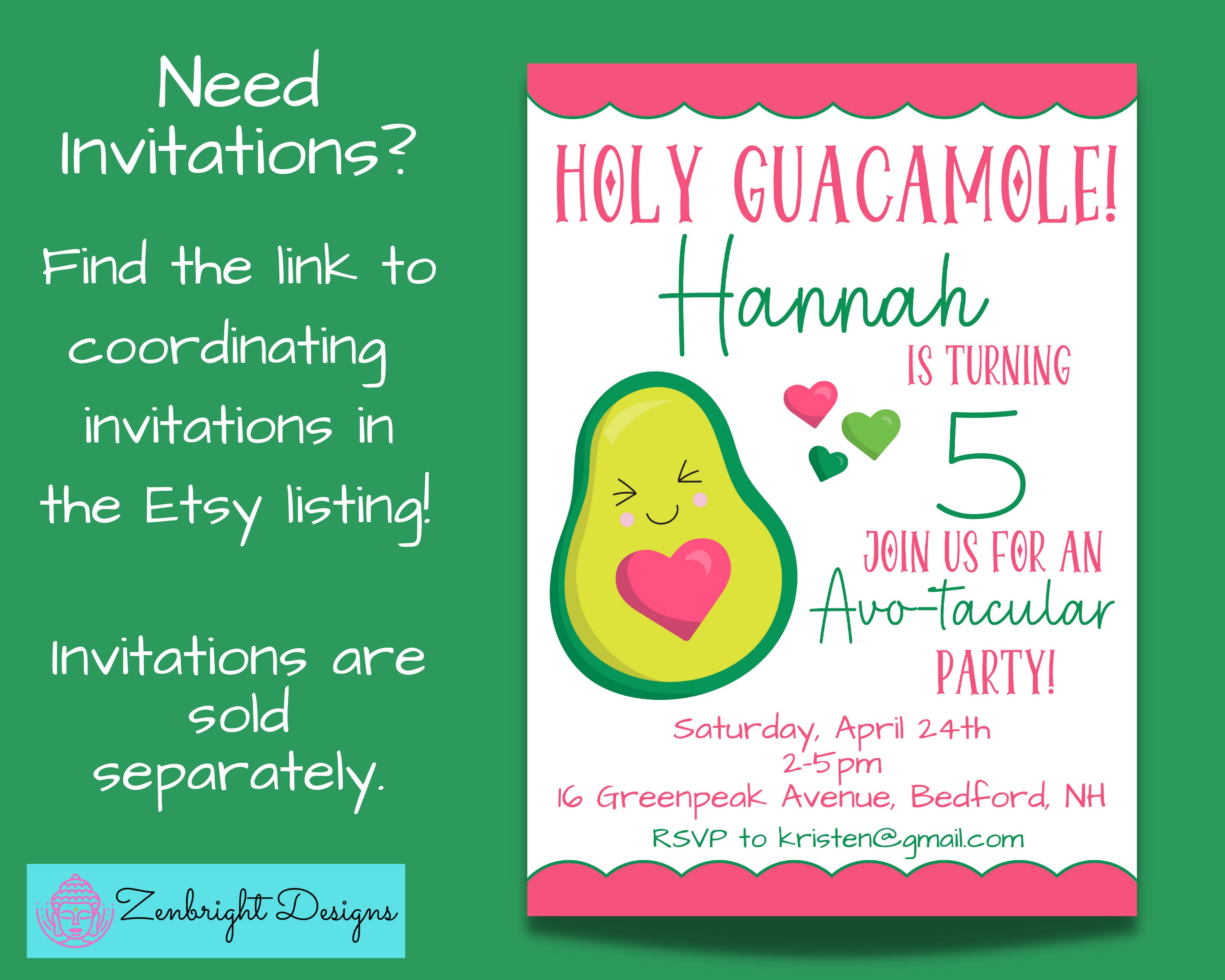 Avocado Favor Tags, Kids Avocado Birthday, Kawaii Avocado Favor Tags ...