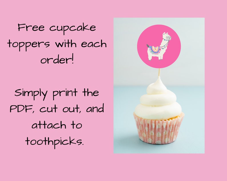 Editable Llama Birthday Party Invitation, Pink Llama Birthday Party ...