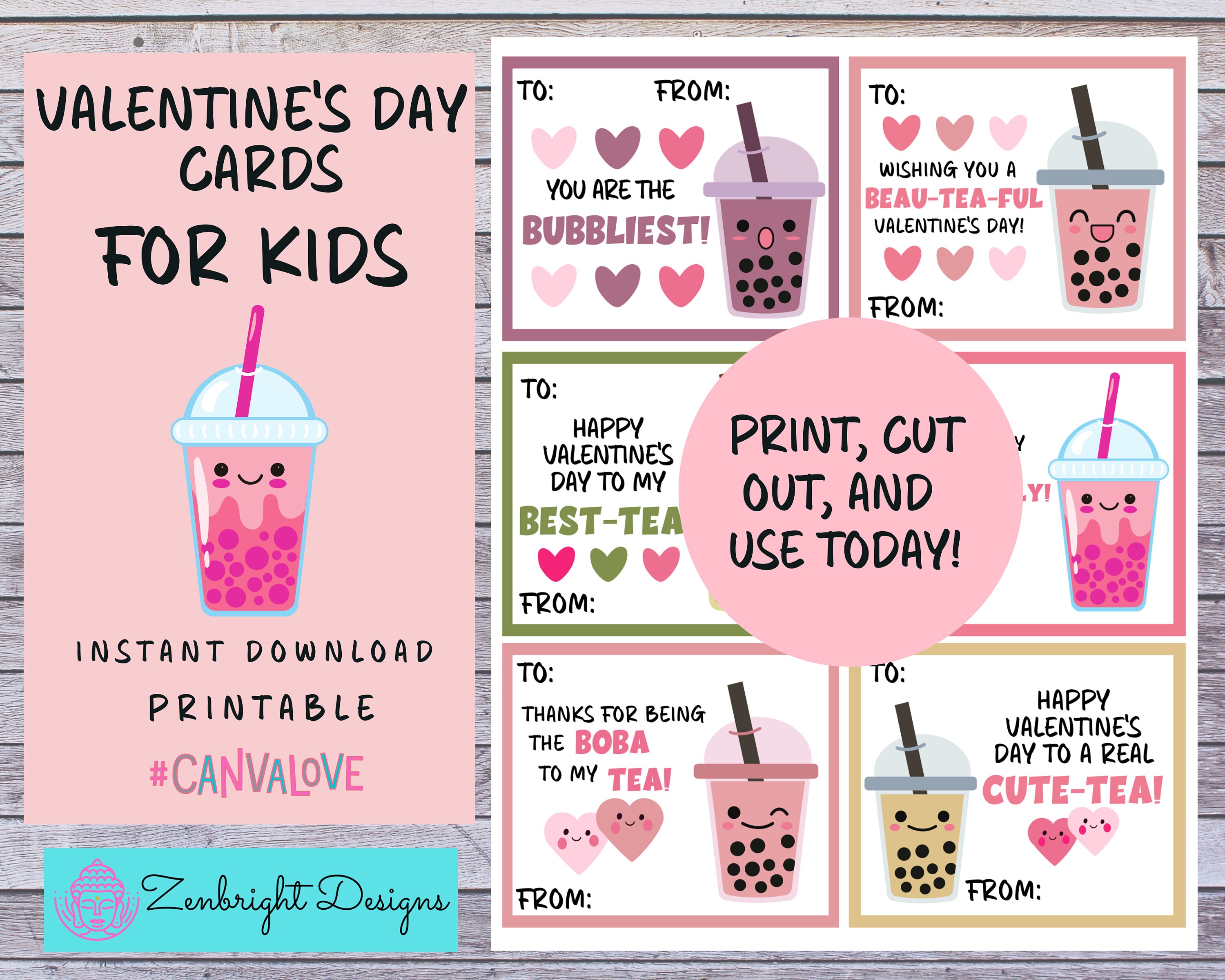 Kids Valentines, Printable Valentines, Kids Valentine's Day Cards ...