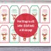 Christmas Gift Tags, Reindeer Gift Tags, Editable Gift Tags, Printable ...
