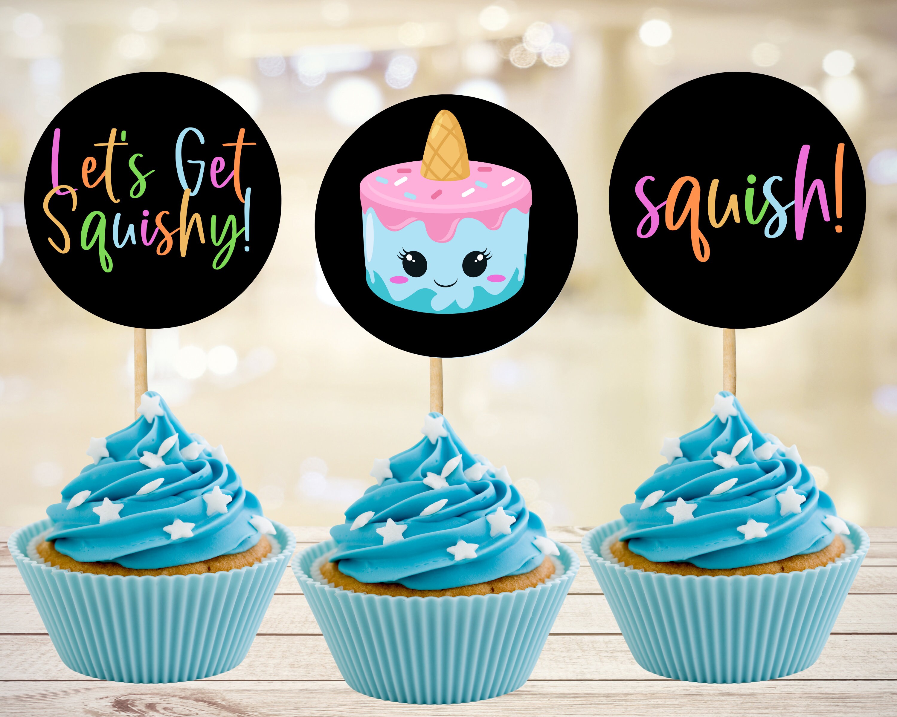 Squishy Invitation, Squishy Birthday Party, Squishies Birthday, Kids ...