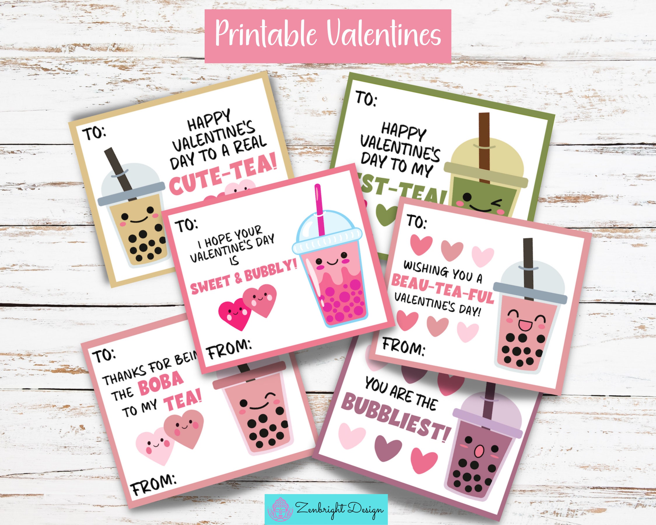Kids Valentines, Printable Valentines, Kids Valentine's Day Cards ...