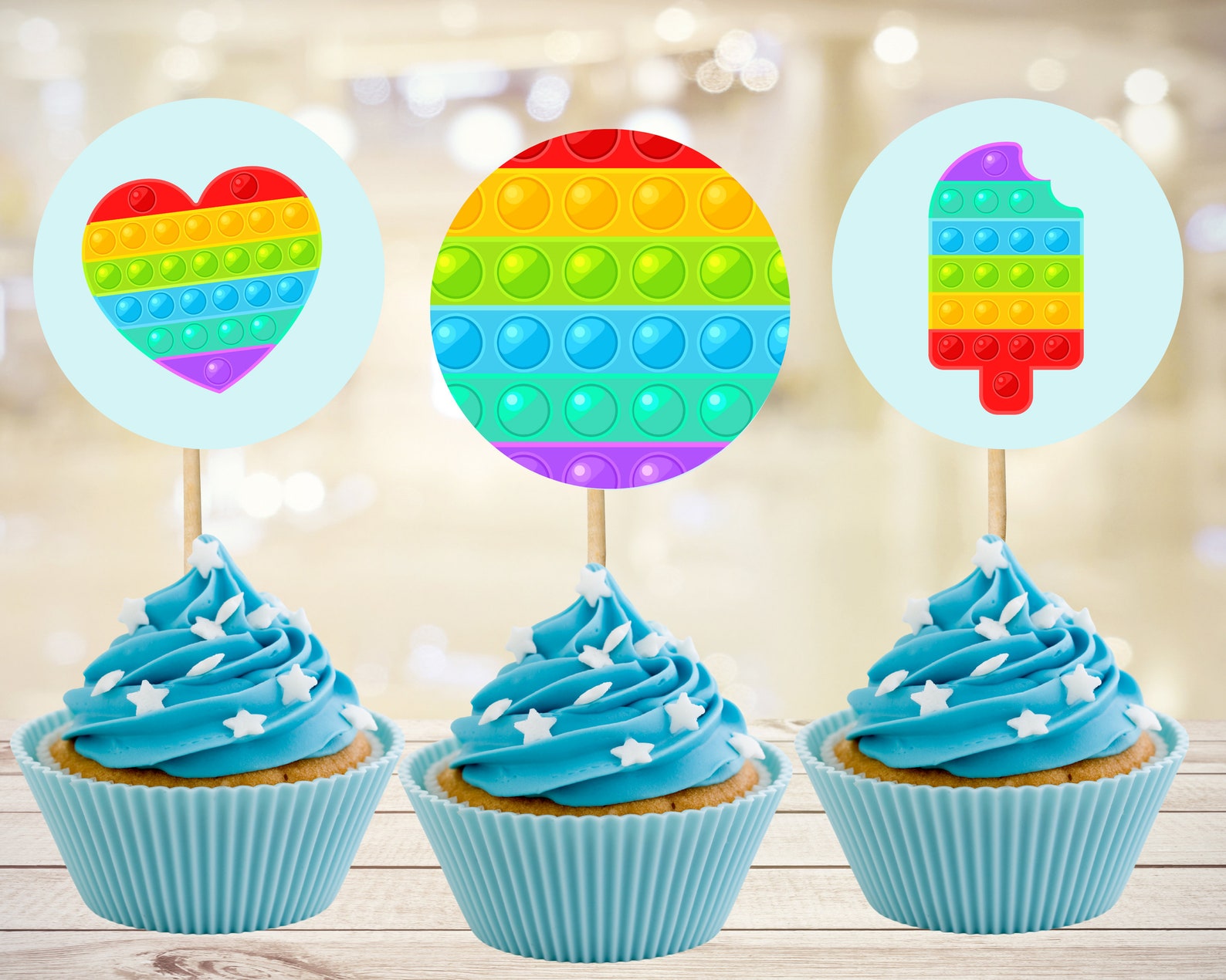 Pop It Birthday Party Invitation, Editable Pop It Invitation, Fidget ...